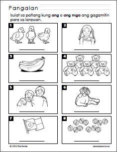 Pantukoy Worksheets (Part 1) - Samut-samot