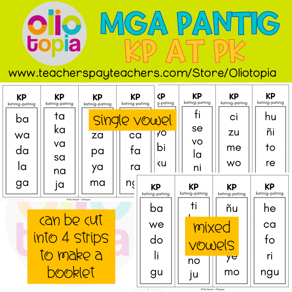 Oliotopia | Beginning Reading in Filipino - Samut-samot